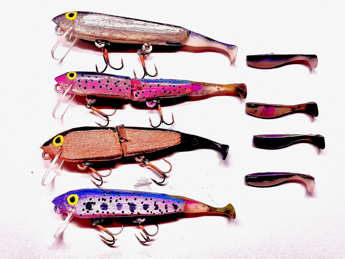 AC Trophy Rainbow Trout Kit – AC Plug Swimbait Company